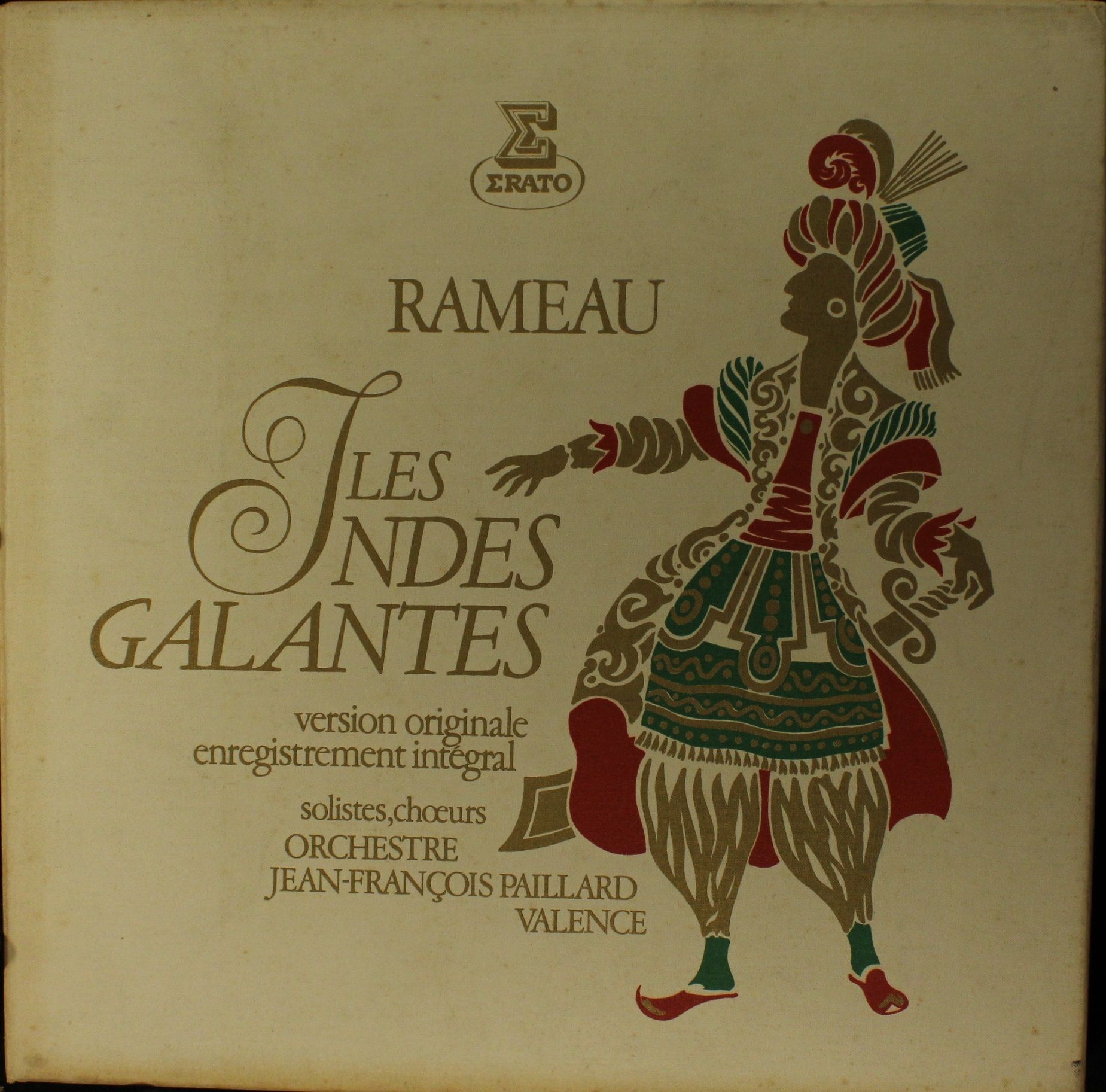 Les Indes Galantes Jean Philippe Rameau アルバム