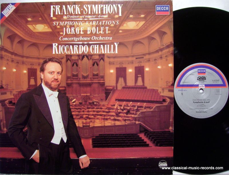 Cesar Franck Symphony in d minor (Vinyl Records, LP, CD) on CDandLP